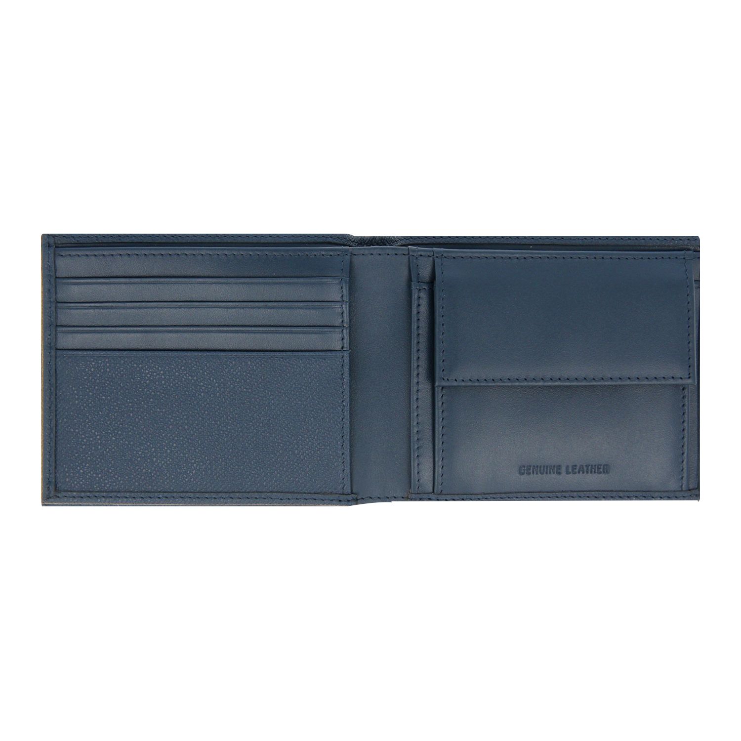 Buy Crossing Infinite Bi-Fold Leather Wallet With Flap And Coin Pouch ...