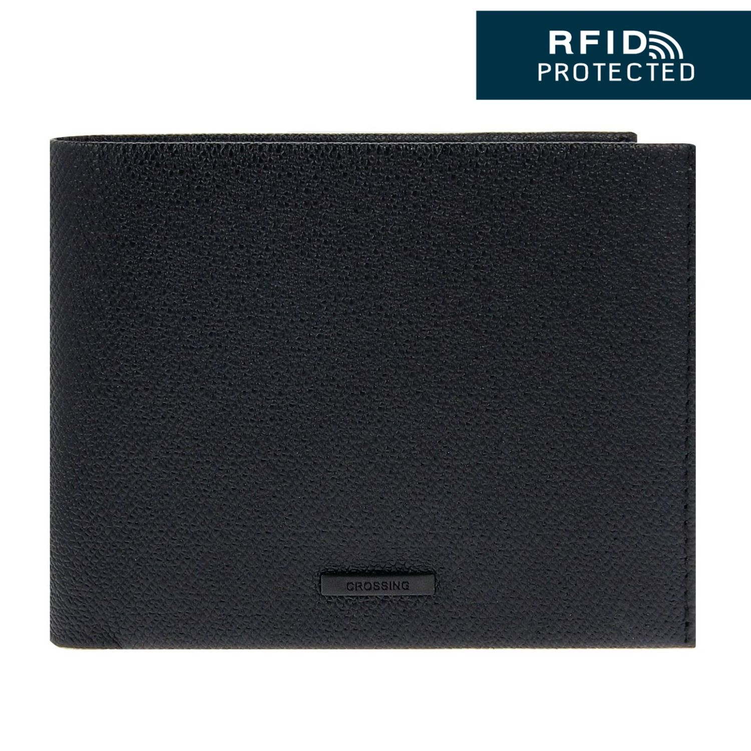Buy Crossing Elite Bi-fold Leather Wallet With Flap And Coin Pouch RFID ...