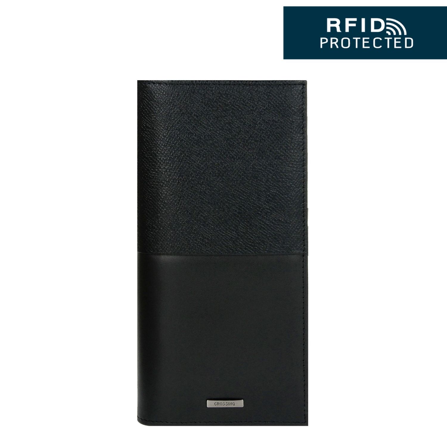 Buy Crossing Infinite Long Leather Wallet RFID - Black in Singapore ...